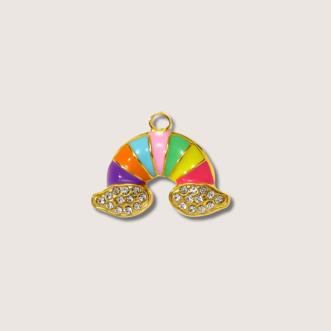Glitter Rainbow Charms – Golden Luxe Jewellery